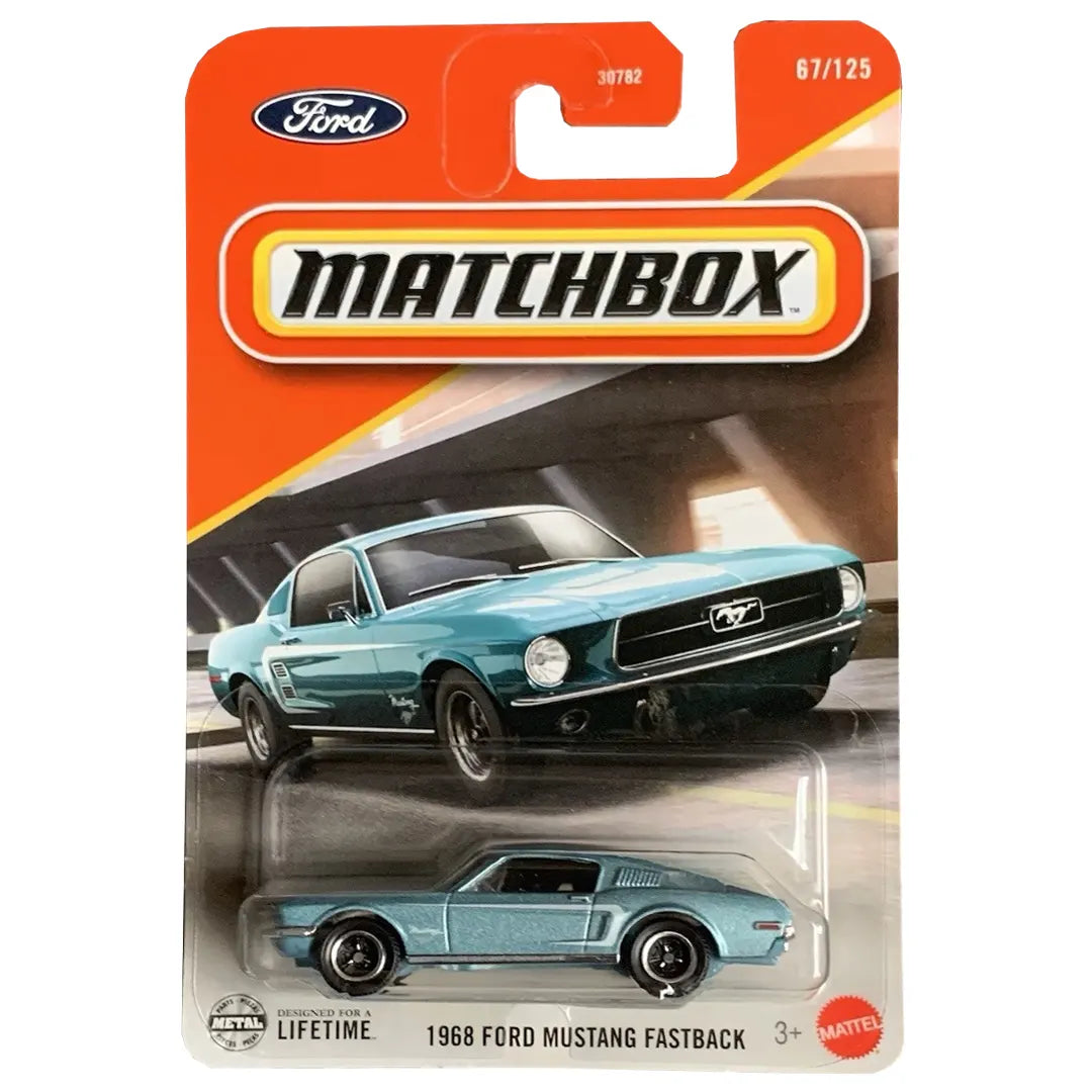 1968 Ford Mustang Fastback - 67/125 - 2025 - Matchbox – Jowin
