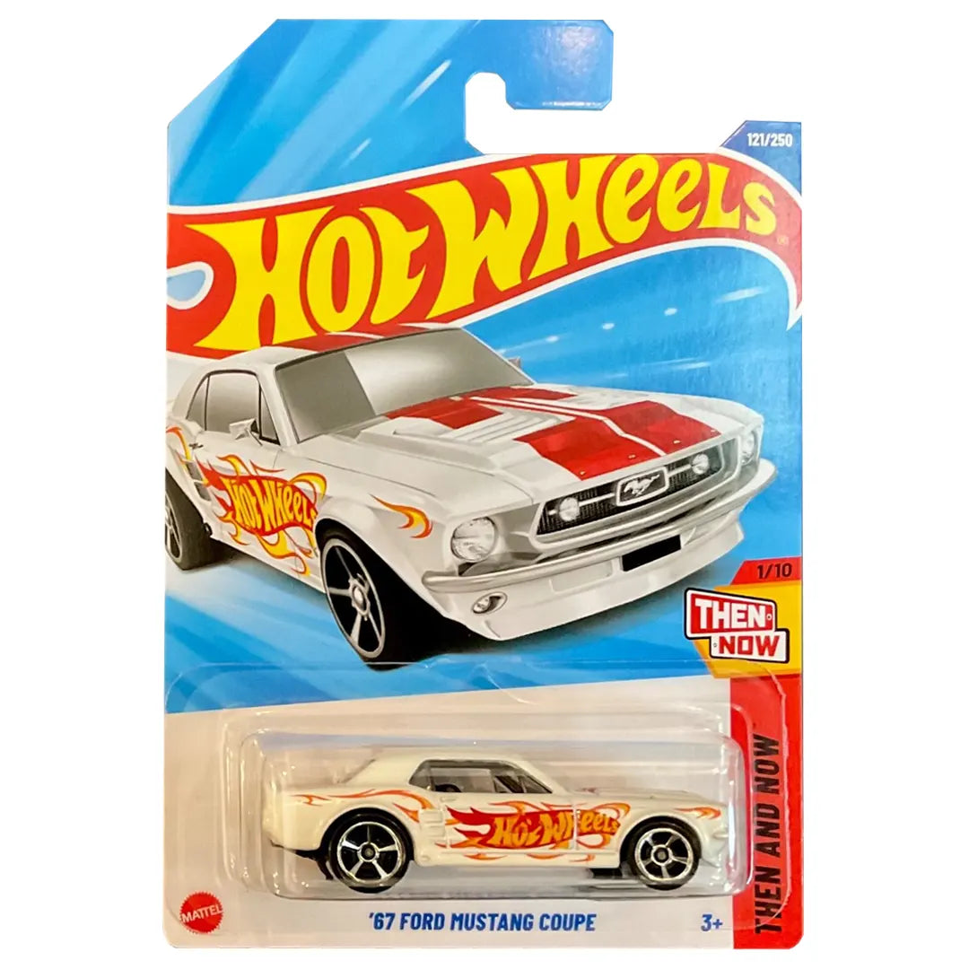 67 Ford Mustang Coupe - Then and Now 1/10 - Hot Wheels – Jowin